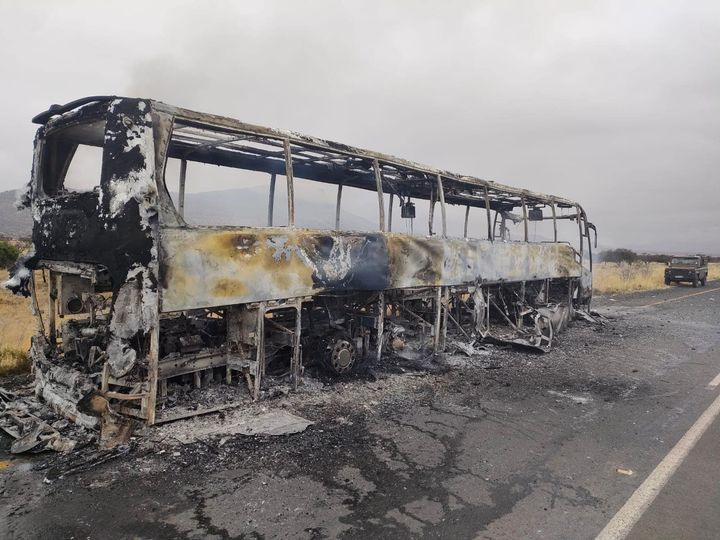 Fortunate escape from injury for passengers after a bus fire near ...