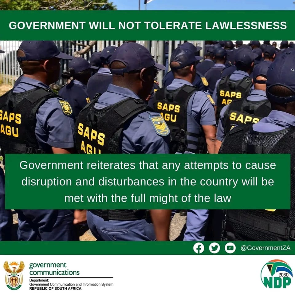 Media statement from the National Joint Operational and Intelligence ...