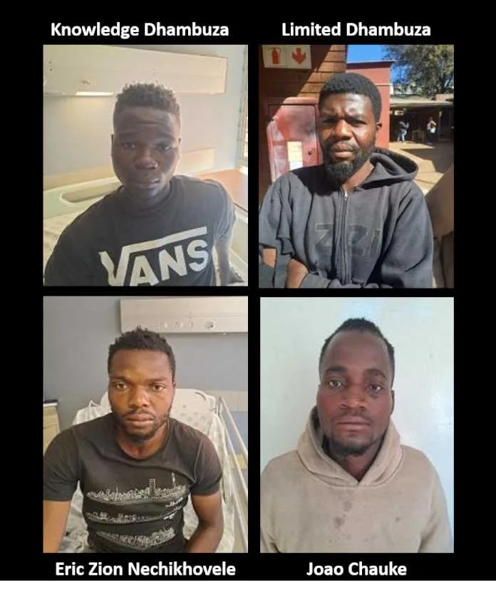 Four awaiting trial prisoners escaped from lawful custody in Northam ...