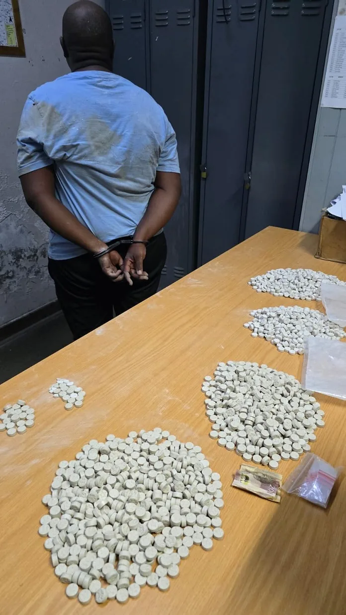 Police Arrest Two in Drug Bust, Seize R122,000 in Mandrax Tablets ...